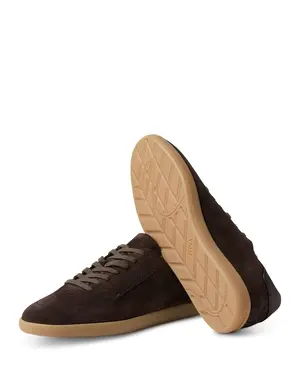 Zegna 232 Suede Sneakers - Dark Brown