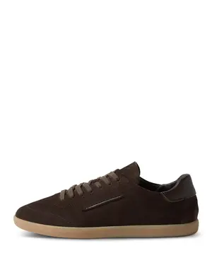 Zegna 232 Suede Sneakers - Dark Brown