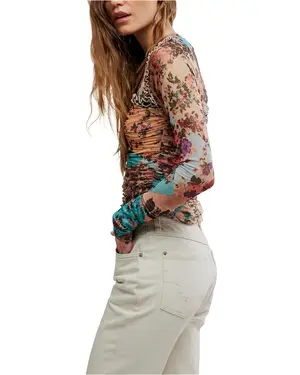 Free People Ariana Long Sleeve Top