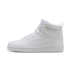 PUMA Rebound V6 Wide High-top Sneakers - White