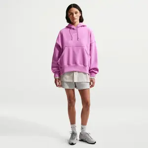 Nike Sportswear Phoenix Fleece Over-oversized Pullover Hoodie - Purple