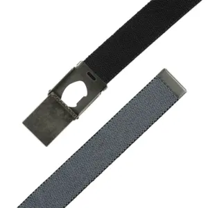 Nike Reversible Textured Stretch Web Belt - Black