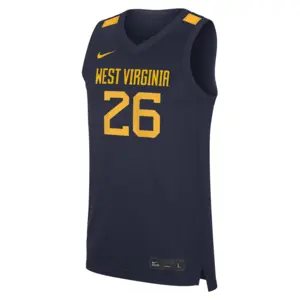 Nike West Virginia Replica Basketball Jersey - Blue