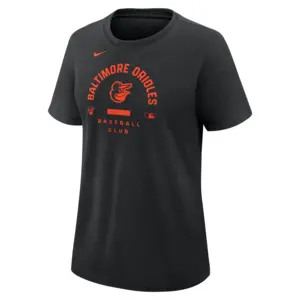 Nike Baltimore Orioles Authentic Collection Early Work Dri-fit Mlb T-shirt - Black