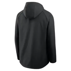 Nike Miami Marlins Authentic Collection Therma-fit Mlb Full-zip Hooded Jacket - Black