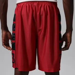 JORDAN Brooklyn Cat Scratch Shorts - Red