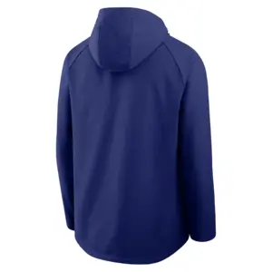 Nike Texas Rangers Authentic Collection Therma-fit Mlb Full-zip Hooded Jacket - Blue