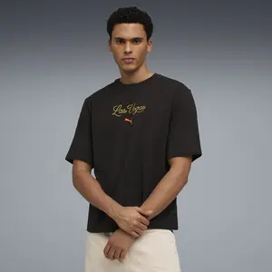 PUMA Wardrobe Essentials Las Vegas Graphic T-shirt - Black