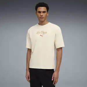 PUMA Wardrobe Essentials Las Vegas Graphic T-shirt - White