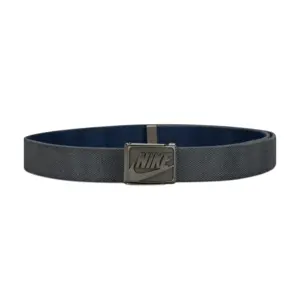 Nike Reversible Textured Stretch Web Belt - Grey