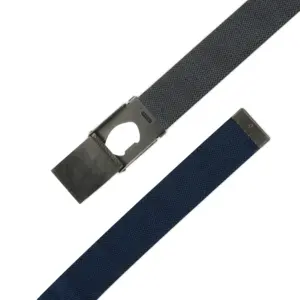 Nike Reversible Textured Stretch Web Belt - Grey