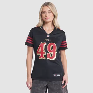 Nike The Faithful San Francisco 49ers Rivalries Collection Nfl Game Jersey - Black