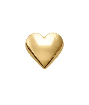 BY MALENE BIRGER Novas Heart Brooch - Gold