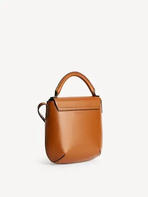 BY MALENE BIRGER Meela Leather Shoulder Bag - Toasted Coconut