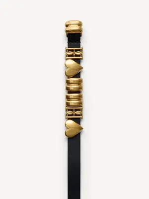 BY MALENE BIRGER Ounlas Leather Belt - Black