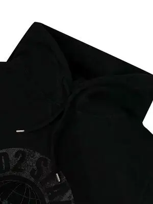 Dsquared2 Graphic Printed Hoodie