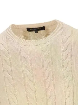 Loro Piana Cable-knit Cashmere Sweater