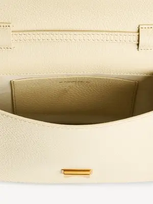 BY MALENE BIRGER Leather Top-handle Shoulder Bag - Vanilla Cream
