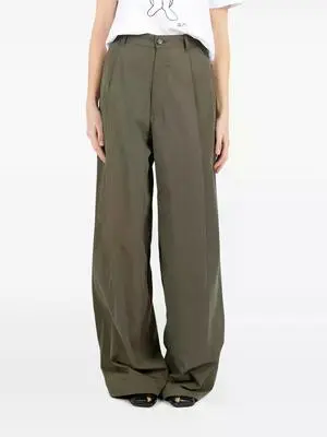SOCIETE ANONYME Pleated Trousers - Green