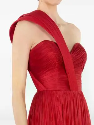 IMROSKA 21 One-shoulder Maxi Dress