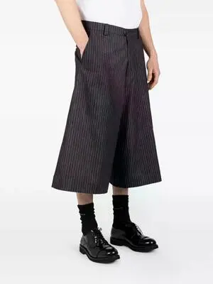 SOCIETE ANONYME Pinstriped Tailored Shorts