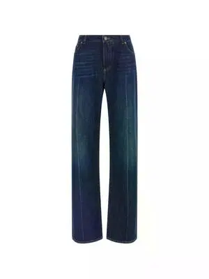 Dolce & Gabbana Stone-washed Low-rise Jeans