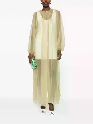 FORTE_FORTE Long Sleeve Coat - Neutrals