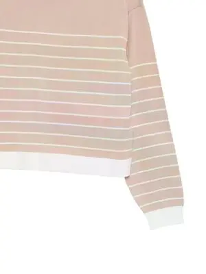 Liu Jo Striped Embellished Sweater