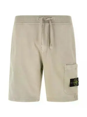 Stone Island Logo Shorts For Men