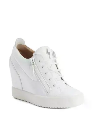 GIUSEPPE ZANOTTI Lace-up Wedge Sneakers