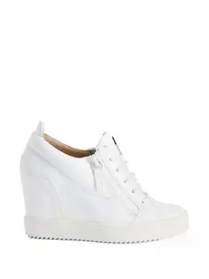 GIUSEPPE ZANOTTI Lace-up Wedge Sneakers
