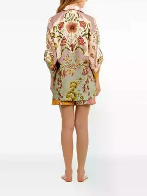 Agua Bendita Floral-print Shorts