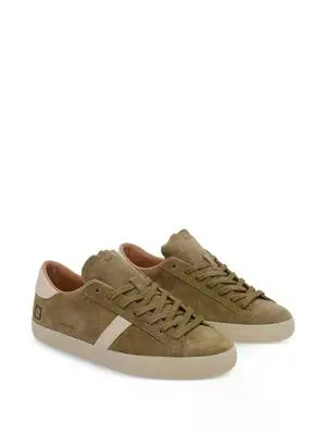 D.a.t.e. Hill Low Round-toe Sneakers - Green