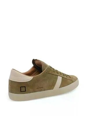 D.a.t.e. Hill Low Round-toe Sneakers - Green