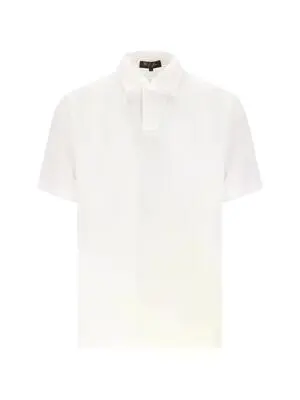 Loro Piana Short-sleeve Cotton Polo Shirt