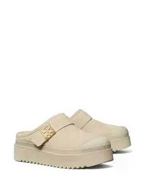 Tory Burch Shearling Mules