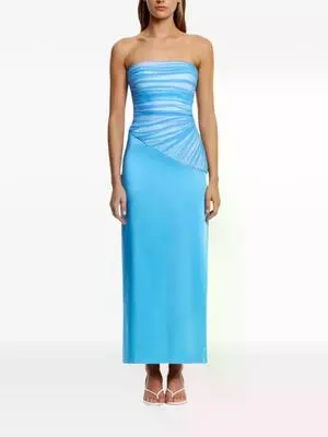 Significant Other Aryn Strapless Ruched Maxi Dress