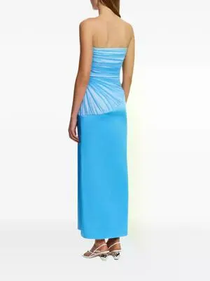 Significant Other Aryn Strapless Ruched Maxi Dress
