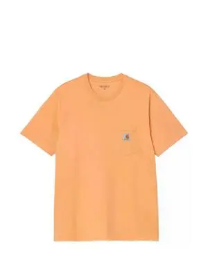 Carhartt Work In Progress Pocket Cotton T-Shirt Orange