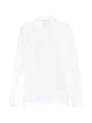 ZANONE Long-sleeve Polo Shirt - White
