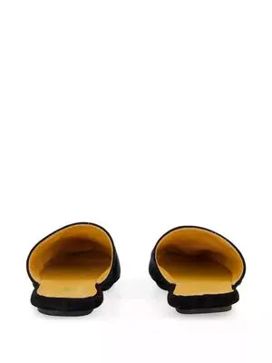 TOM FORD Flat Leather Slippers