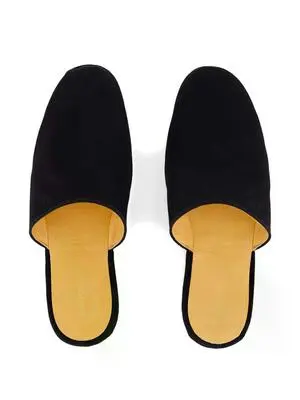 TOM FORD Flat Leather Slippers