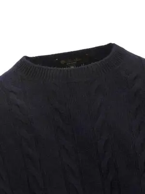 Loro Piana Cable-knit Cashmere Sweater