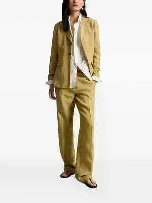 Polo Ralph Lauren Pleat-detail Tailored Trousers - Brown