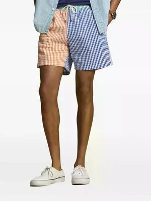 Polo Ralph Lauren Gingham-pattern Swim Shorts