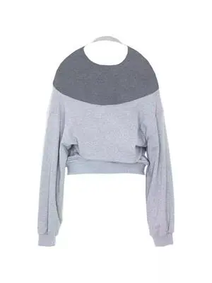 ELEH V-neck Cotton Sweatshirt