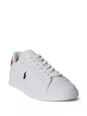 Polo Ralph Lauren Logo Leather Trainers