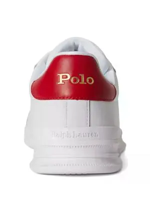 Polo Ralph Lauren Logo Leather Trainers