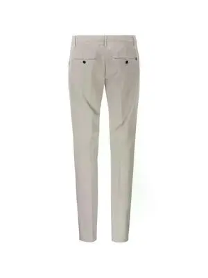 DONDUP Belt-loops Trousers - Neutrals
