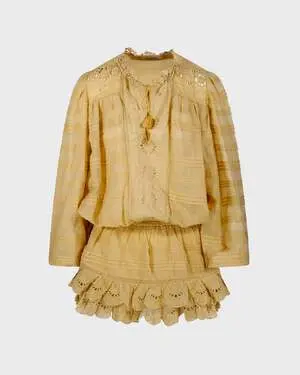 Isabel Marant Étoile Preya Dress - Ljusbrun